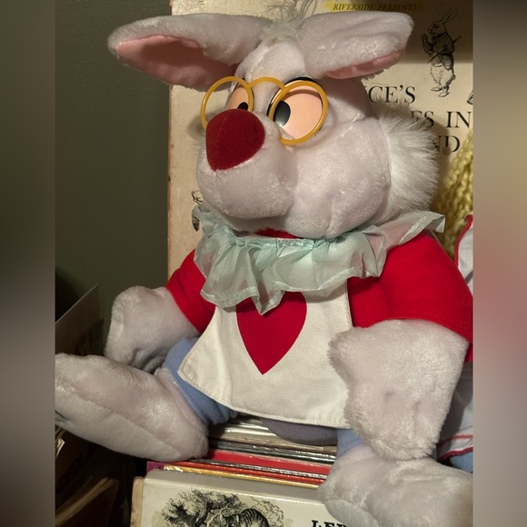 Disney | Toys | Vintage Disney Parks Exclusive White Rabbit Alice In ...